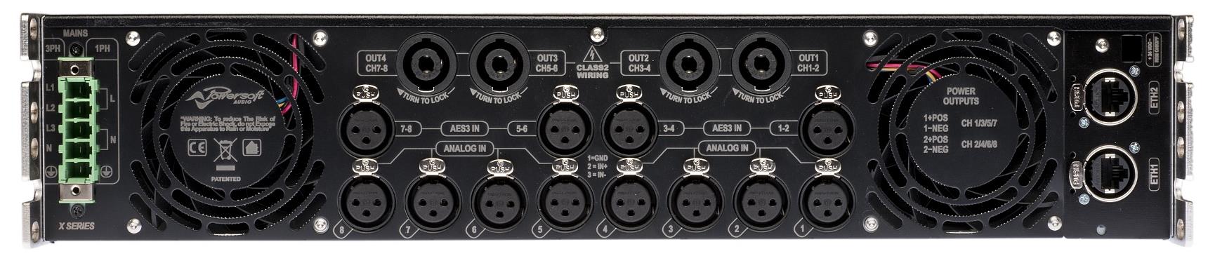 Powersoft - X8 DSP+DANTE